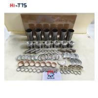China D6E Cylinder Liner Kit 0450-1365 2046-0011 6 Cylinder Diesel Engine Rebuild Parts for sale