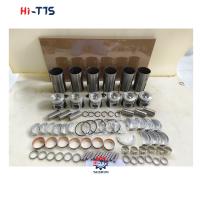 China D6E Cylinder Liner Kit 0450-1365 2046-0011 6 Cylinder Diesel Engine Rebuild Parts for sale