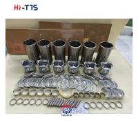 China 3306 Cylinder Liner Kit 8N3102 2W1709 2P-8889 6 Cylinder Diesel Engine Rebuild Kit for Cat for sale