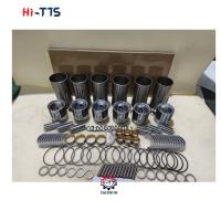China Daewoo D1146 Cylinder Liner Kit 6 Cylinder 45kg Engine Rebuild Set 65.02501-0507 for sale