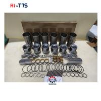 China Daewoo D1146 Cylinder Liner Kit 6 Cylinder 45kg Engine Rebuild Set 65.02501-0507 for sale