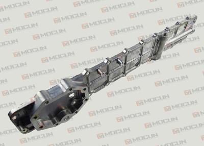 China Silver Color Oil Cooler Cover For  Excavator Engine  E320B / E320C for sale