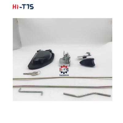 China R220-9 Excavator Door Lock Assembly Stainless Steel Side Door Lock for Heavy Duty Machinery for sale
