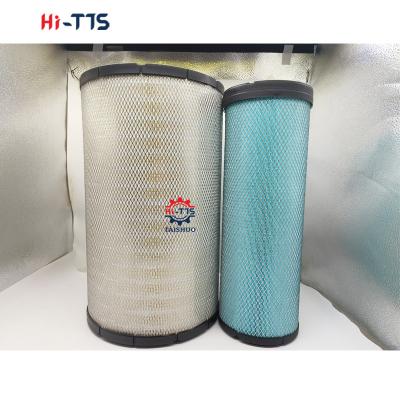 China Air Filter 600-185-6110 600-185-6100 600-185-4110 for PC300 PC350 Excavator 4KG for sale