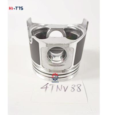 China 4TNV88 88mm Excavator Piston Y129005-22080 YM129005-22080 129005-22080 4 Cylinder for sale