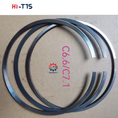 China 178-6543 178-6544 Piston Ring Set 125mm Fit for C7.1 C6.6 Diesel Engine Parts for sale