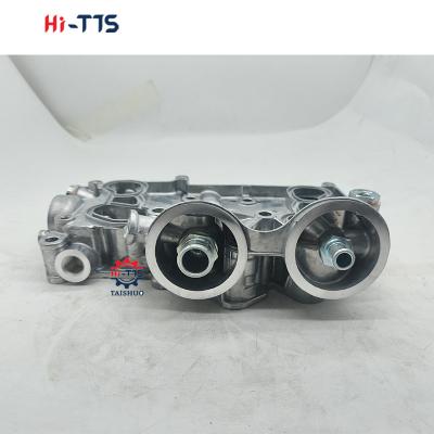 China Deutz D6E BF6M2012 56D Oil Cooler Cover 04254557 04259502 Metal 2kg for sale