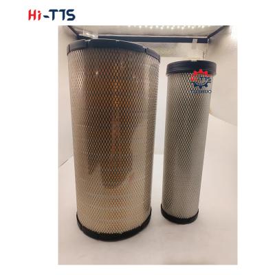 China 640AB 474-00040 Air Filter Element for Doosan Daewoo Excavator 28x28x42.5cm for sale