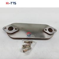 China 5L 15609-54043 High Performance Auto Oil Cooler Core for EM100 DM100 Diesel Engine for sale