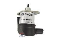 China Excavator Fuel Solenoid Valve 1A021-60015 1A021-60016 17208-60015 Hi-TTS for sale