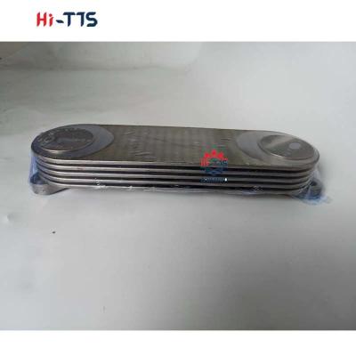 China ME017229 6D34 Aluminum Oil Cooler Core for Diesel Truck Engine 1.10kg for sale