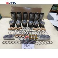 China Excavator Engine Overhaul Kit DE12 DE12T 6 Cylinder Piston 130602-00590 for sale