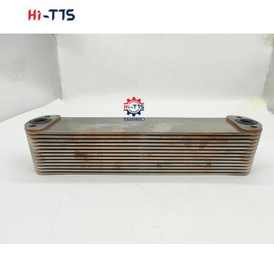 China Truck Excavator Engine Oil Cooler 4965487 13P for QSX15 X15 ISX15 Diesel for sale