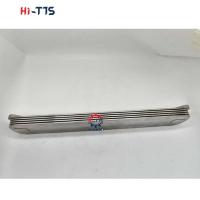 China Isuzu 6D22 6D24 ME153172 Oil Cooler Aluminum Alloy for Excavator Truck Engine for sale