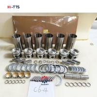 China Excavator 323D E320D C6.4 Engine Overhaul Kit Piston Liner Set 324-4235 6 Cylinder for sale