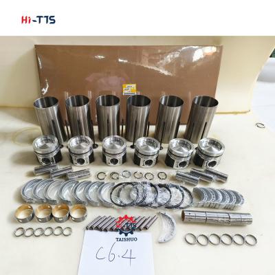 China Excavator 323D E320D C6.4 Engine Overhaul Kit Piston Liner Set 324-4235 6 Cylinder for sale