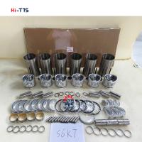 China Excavator Engine Overhaul Liner Kit S6KT S6K 297-7752 6 Cylinder Diesel for sale