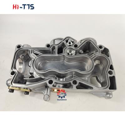 China D6E Engine Oil Cooler Cover VOE21099784 Aluminum Alloy for Excavator for sale