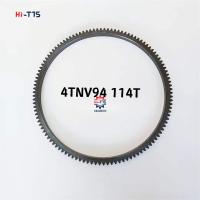 China Hi-TTS 4TNV94 Excavator Flywheel Ring Gear 114 Teeth YM129900-21600 315mm ID for sale