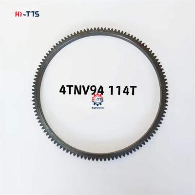 China Hi-TTS 4TNV94 Excavator Flywheel Ring Gear 114 Teeth YM129900-21600 315mm ID for sale
