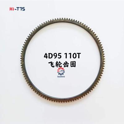 China Excavator Flywheel Ring Gear 110 Teeth 4D95 Engine 6204-31-4192 6206-31-4790 Cast Iron for sale