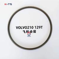 China Hi-TTS Diesel Engine Flywheel Ring Gear 128 Teeth for D6D D6E EC210 EC240 EC290 Excavators VOE20405650 for sale