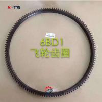 China Isuzu 6BD1 Diesel Engine Flywheel Ring Gear 129 Teeth 1-12331164-3 for Excavator for sale