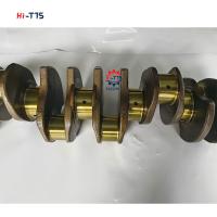 China Diesel Engine Crankshaft H07C Alloy Gold 13400-1583 for Hitachi EX220-5 EX270-5 EX230-5 Excavator for sale