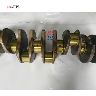 China Diesel Engine Crankshaft H07C Alloy Gold 13400-1583 for Hitachi EX220-5 EX270-5 EX230-5 Excavator for sale