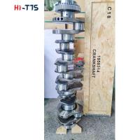 China C18 Excavator Crankshaft 1950314 1894918 1894917 Forged Steel 32kg Diesel Engine Spare Parts for sale