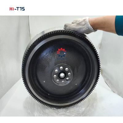 China Engineering Machinery Flywheel Assembly J08C 380mm 129T 13450-1993 13450-2840 for sale