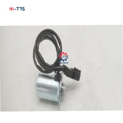 China Hi-TTS Excavator Diesel Engine Solenoid Valve 206-06-32121 1KG Steel Aluminum for sale
