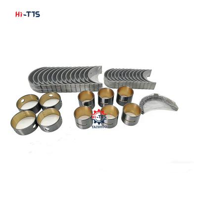 China Excavator Engine Bearing Set D2366 DE12 Main Rod STD Size 65.01110-6055A for sale