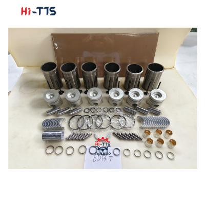 China Liner Kit Overhaul for 6D14T Engine 89kg Steel Aluminum Excavator Spare Part for sale