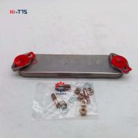 China Oil Cooler 15710-30010 15710-31030 for 1KD 2KD Diesel Engine Construction Machinery Spare Part 10kg for sale