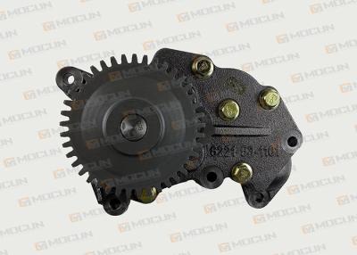 China Komatsu Excavator Oil Pump 6221-53-1100 6221-53-1101 for SAA6D108E Engine PC300-6 41T for sale