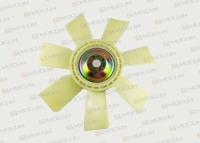 China Excavator E200B Fan Blade S6K Engine 4 Holes 7 Blades Cooling Fan for sale