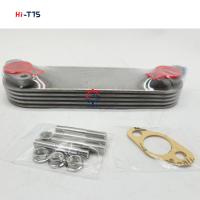 China 5 Plate Oil Cooler ME013360 ME017229 for Kobelco SK200-6 SK200-5 Excavator 6D34 Engine for sale