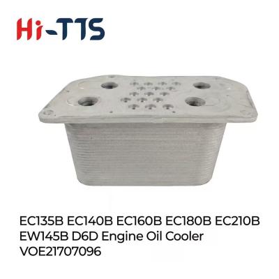 China Engine Oil Cooler VOE21707096 21707096 for D6D Engine Excavator EC135B EC140B EC160B EC180B EC210B for sale