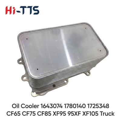 China Oil Cooler 1780140 1643074 1725348 1672896 for DAF CF85 XF95 XF105 Truck Cooling System Aluminum for sale