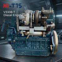 China Kubota V3800-DI-T-ET18 Diesel Engine Assembly 66.1kW 2400rpm GB 20891-2014 Stage New Factory Price for sale