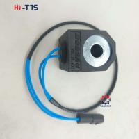 China 24V 16mm Hydraulic Solenoid Coil 1519-00001 2519-9008 for DH220-5 DH215-7 DH225-7 DX140LC Excavator for sale
