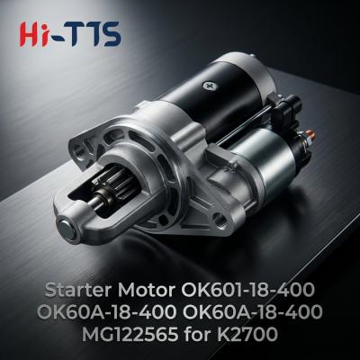 China Starter Motor 12V 2.2KW 11T for K2700 Diesel Engine 03111-4200 0K601-18-400 for sale