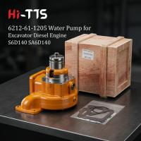 China Water Pump 6212-61-1204 for SAA6D140E SA6D140E S6D140 Engine 32kg Aluminum Alloy for sale