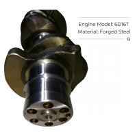 China Forged Steel Crankshaft ME130937 for Mitsubishi 6D16T Engine Excavator SK330-6 for sale