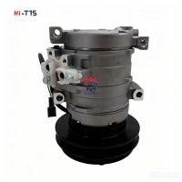 China 24V A/C Compressor 20Y-979-6121 for PC200-7 PC200-8 PC300-8 Excavator Spare Parts for sale