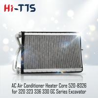 China AC Air Conditioner Heater Core 520-8326 for Caterpillar 320 320GC 323 336 330 Excavator 4.5kg for sale