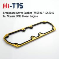 China Scania DC16 Crankcase Cover Gasket 1745816 1446214 High Temp Silicone Rubber for sale