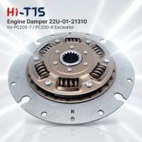 China 22U-01-21310 Damper Clutch Disc for PC200-7 PC200-8 Excavator 15kg Aluminum Alloy for sale