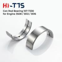 China 107-7330 1077330 Con Rod Bearing STD 144.45mm OD for 3512 3516 3508 Engine for sale